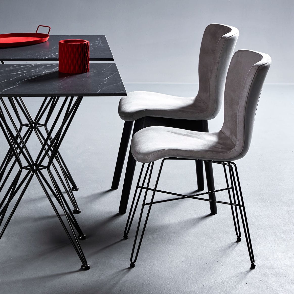 Contemporary chair - DAYBYDAY : RAPPER - Colico - fabric ...