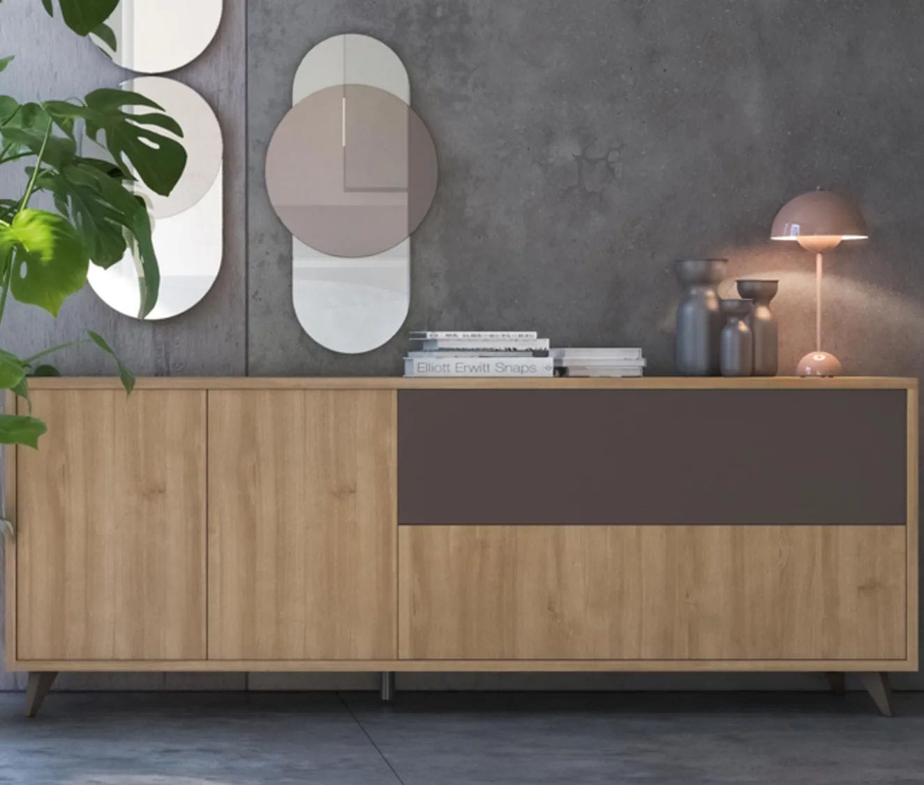 Contemporary sideboard - GOLF AREA L101 - ColombiniCasa - wooden