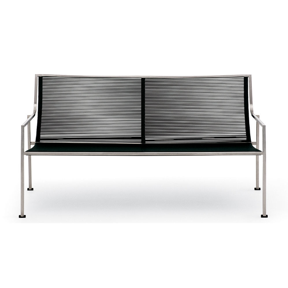 Contemporary bench - SG1 - Coro - stainless steel / acrylic / nylon