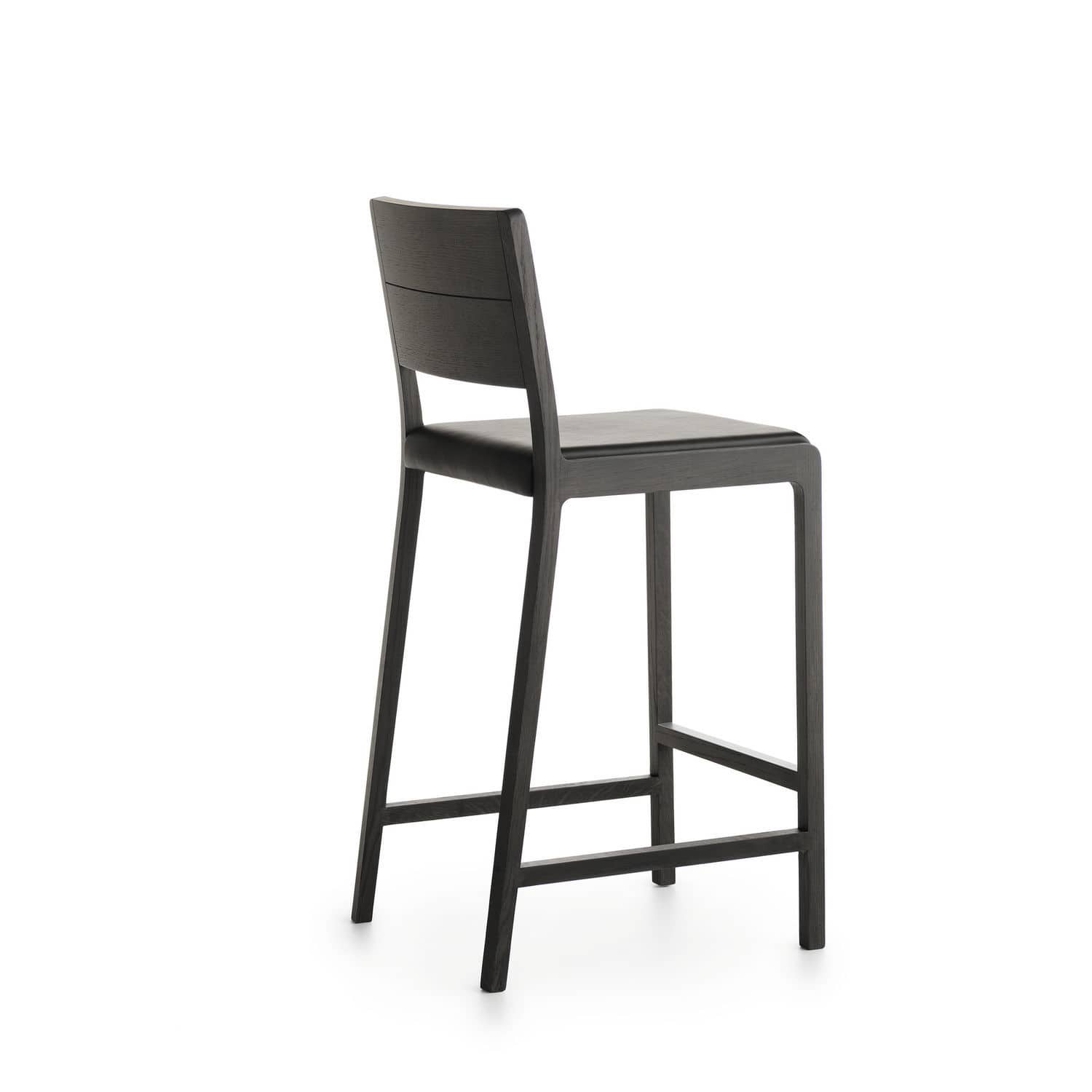 Contemporary bar chair - ESSE - Crassevig - indoor / molded plywood ...