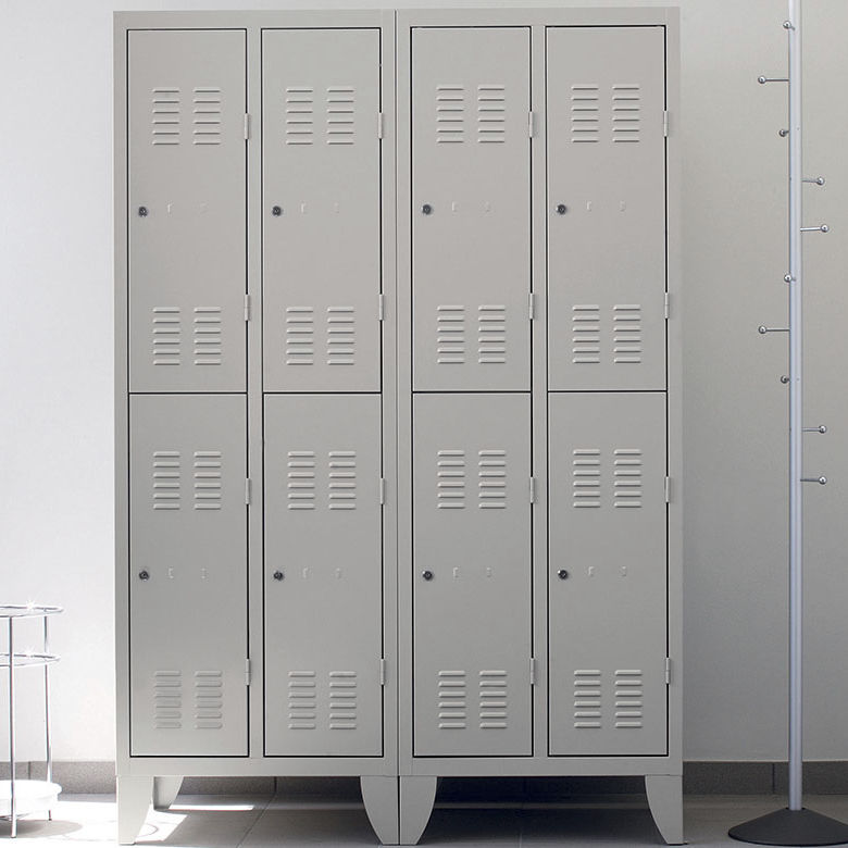 Steel locker - MULTIPLUS - Dieffebi - for public buildings / for office