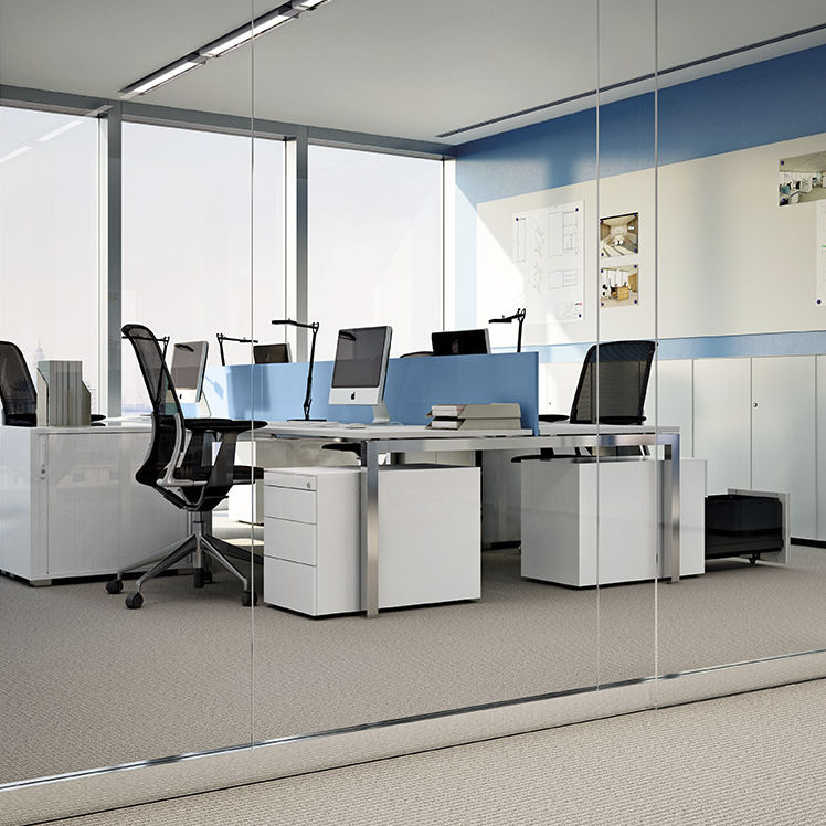 Steel office unit - PROFESSIONAL - Dieffebi - 3-drawer / 2-drawer / on ...