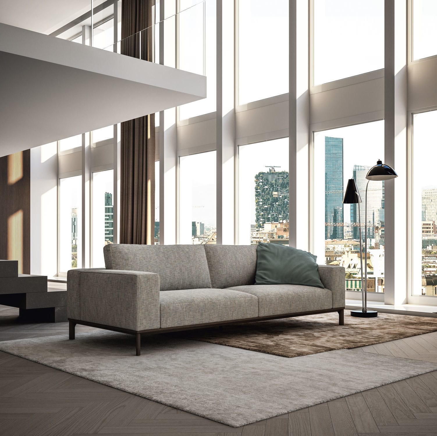 Modular sofa - LEONARD - Doimo Salotti - corner / contemporary / living ...