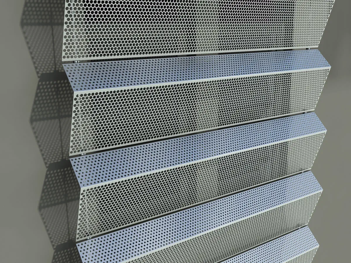 Perforated Metal Rainscreen Rainscreen | Gale Construction Co. Ltd