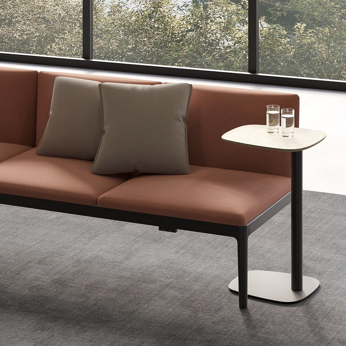 Sofa cushion - Enea - for chair / square / rectangular