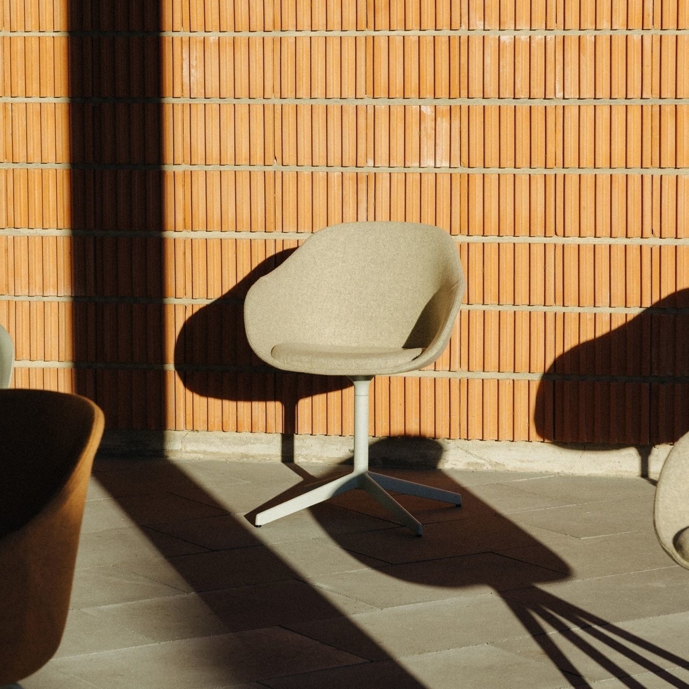 Contemporary chair - Lore Confident - Enea - indoor / fabric ...