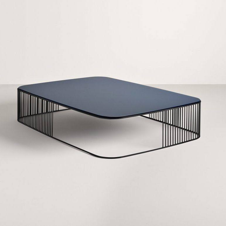 Contemporary coffee table - COMB 100 - Frag - lacquered MDF / metal ...