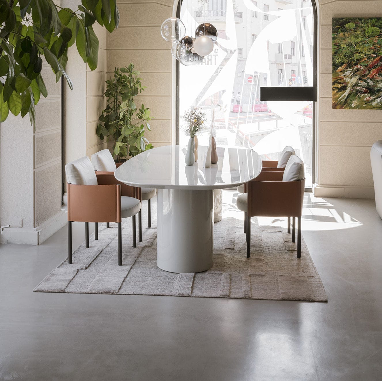 Contemporary chair - Syren P - Frag - indoor / fabric / leather