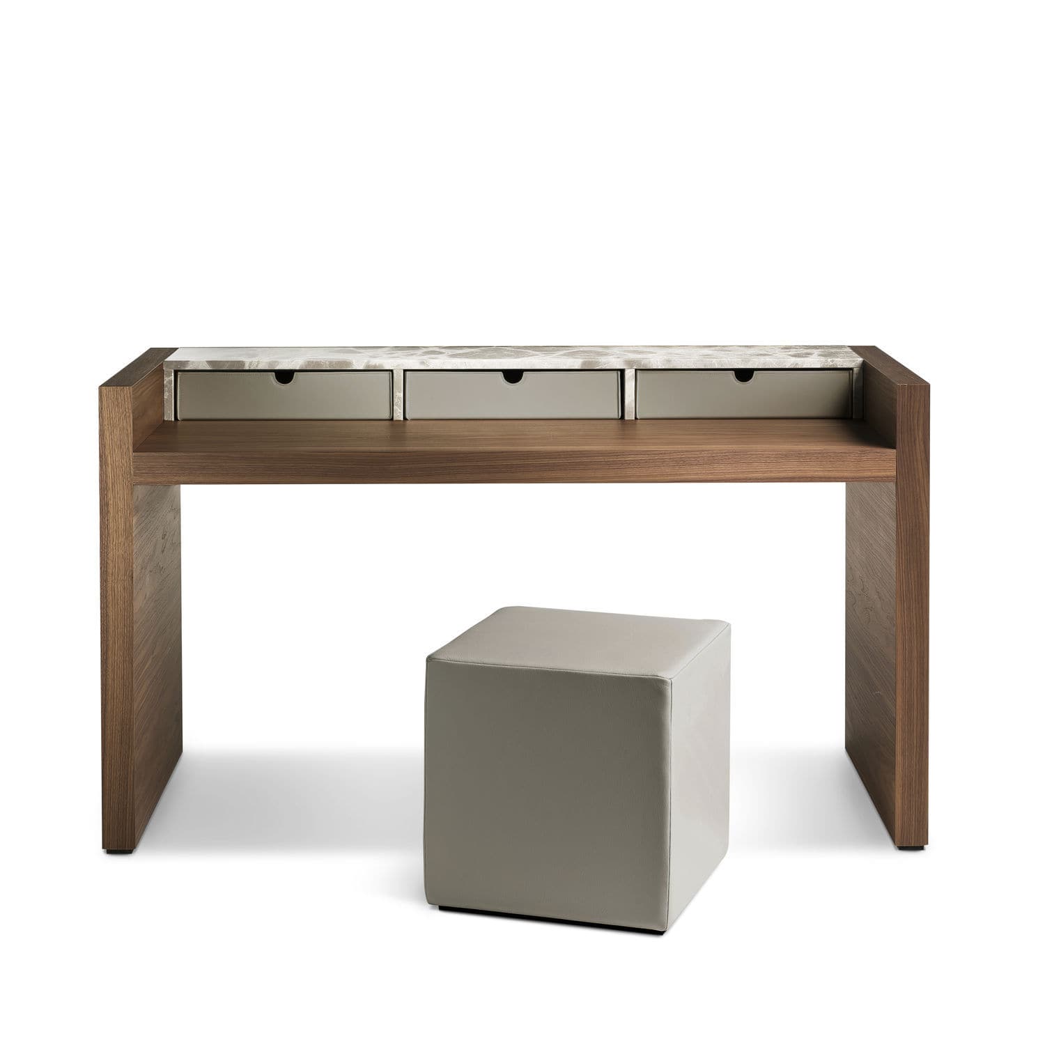 Contemporary writing desk - MATERICA - i4 MARIANI - wood veneer ...