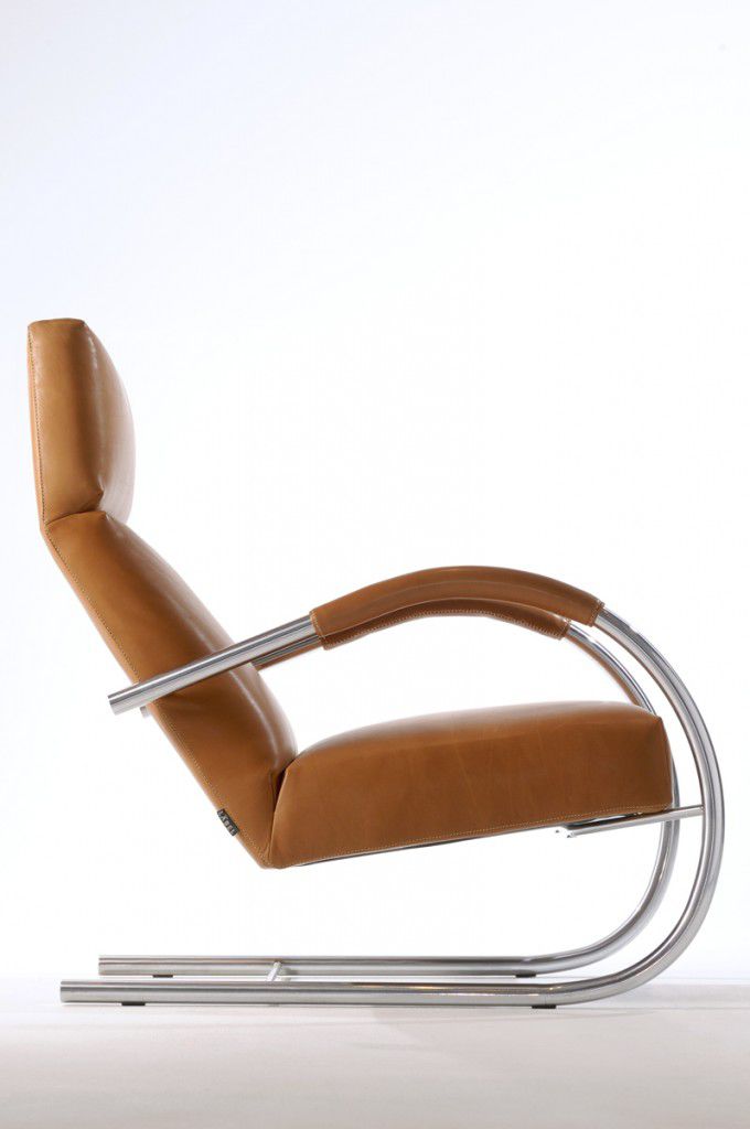 Contemporary armchair - SPEEDSTER - Label Produkties bv - leather ...