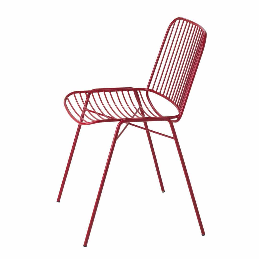 Contemporary chair - Shade 625 - et al. - indoor / outdoor / steel