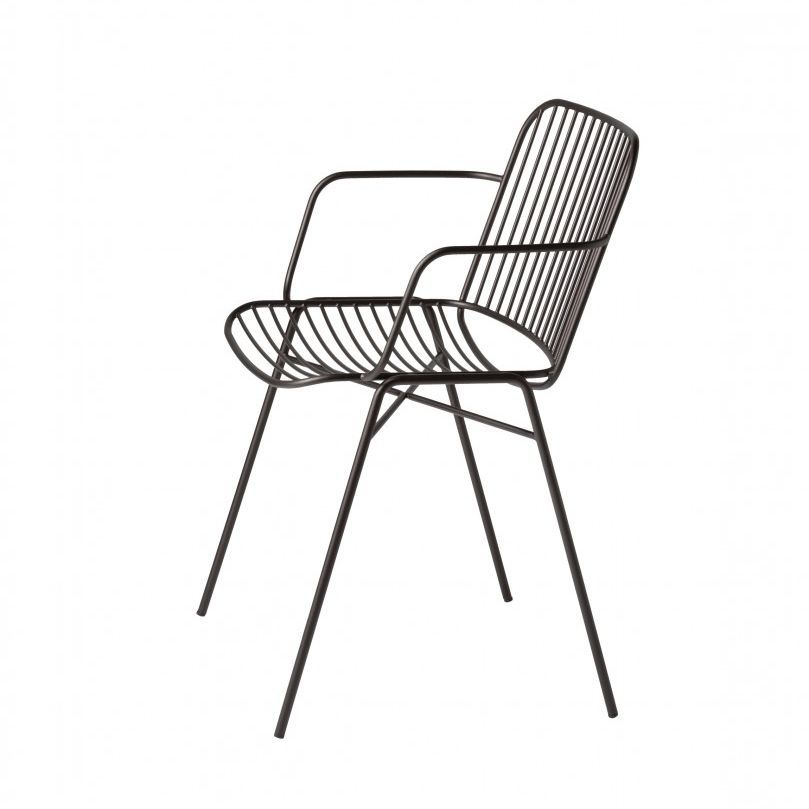 Contemporary chair - Shade 626 - et al. - indoor / outdoor / steel