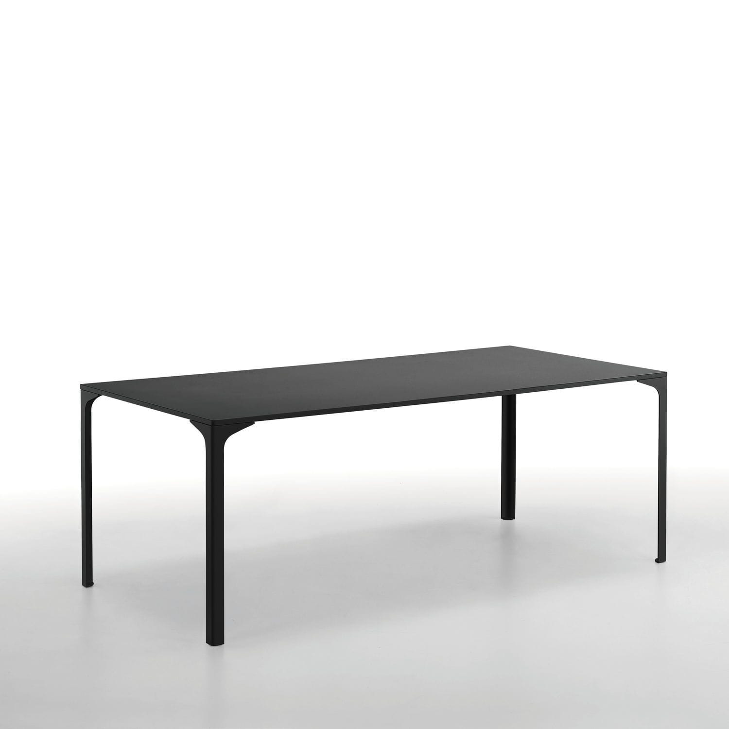 Contemporary dining table - Armando - MIDJ - painted metal / painted metal base / rectangular