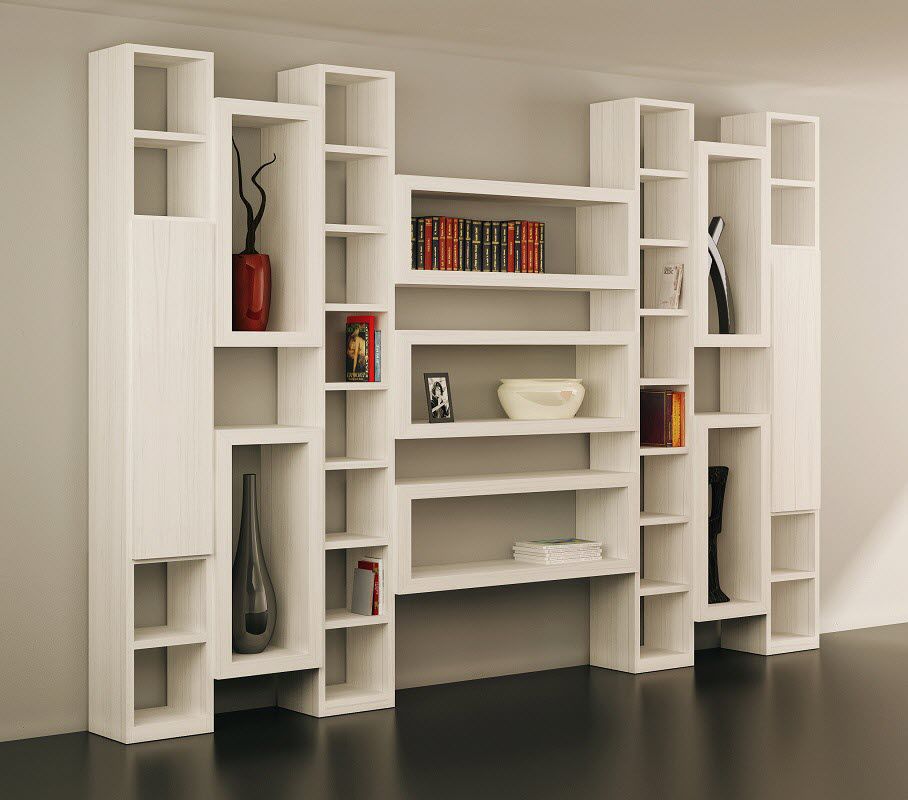 Free-standing bookcase - YORK - NOVO Design Made in Toscana - modular ...
