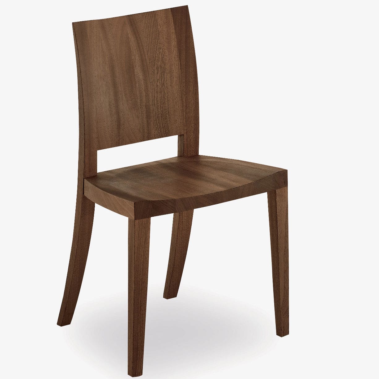 Contemporary chair - PIMPINELLA - RIVA 1920 - indoor / oak / walnut