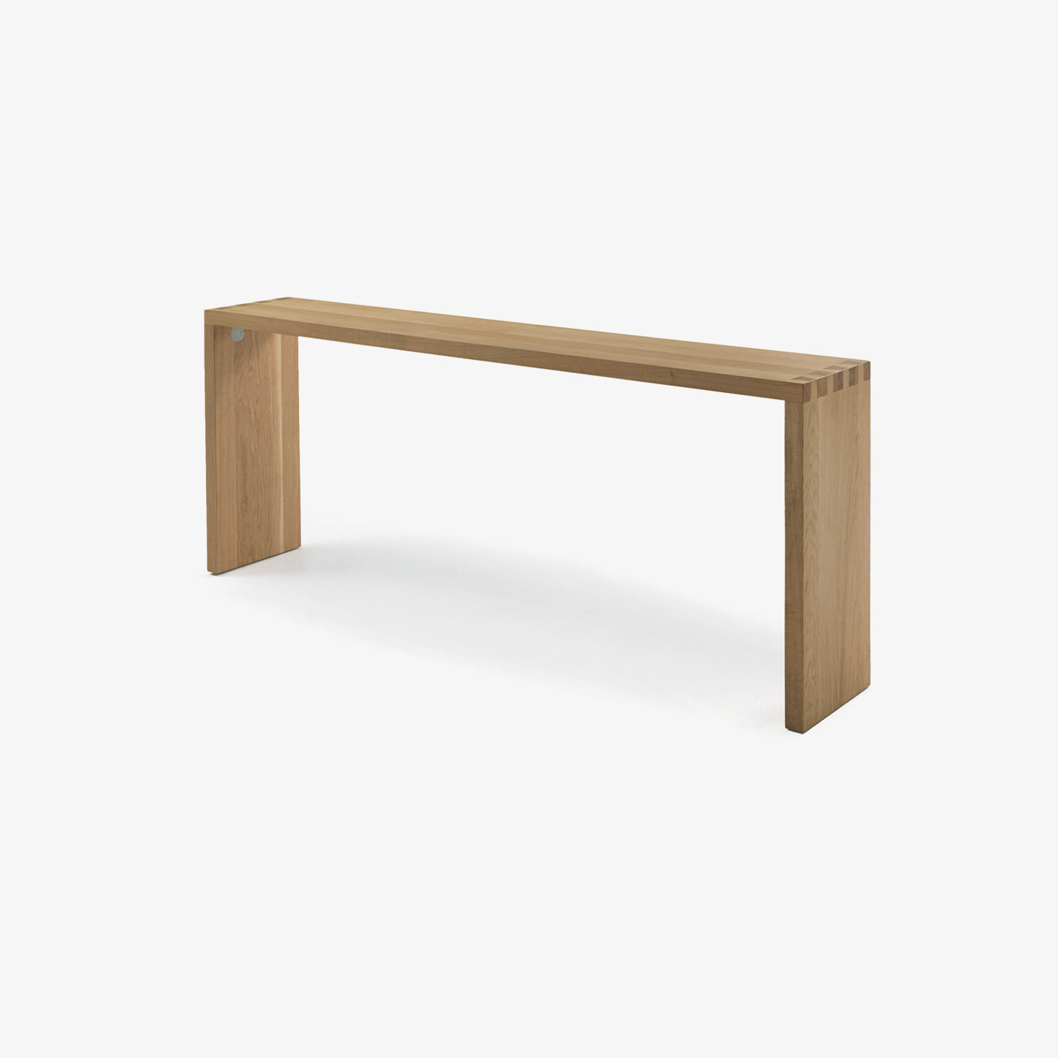 Contemporary console table - FRAME - Riva 1920 - solid wood / solid ...