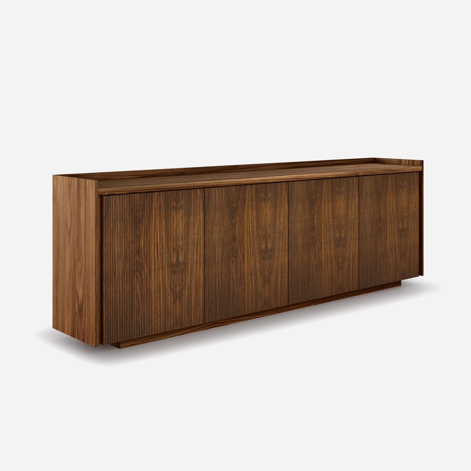 Contemporary sideboard - REVO - RIVA 1920 - oak / walnut / solid wood