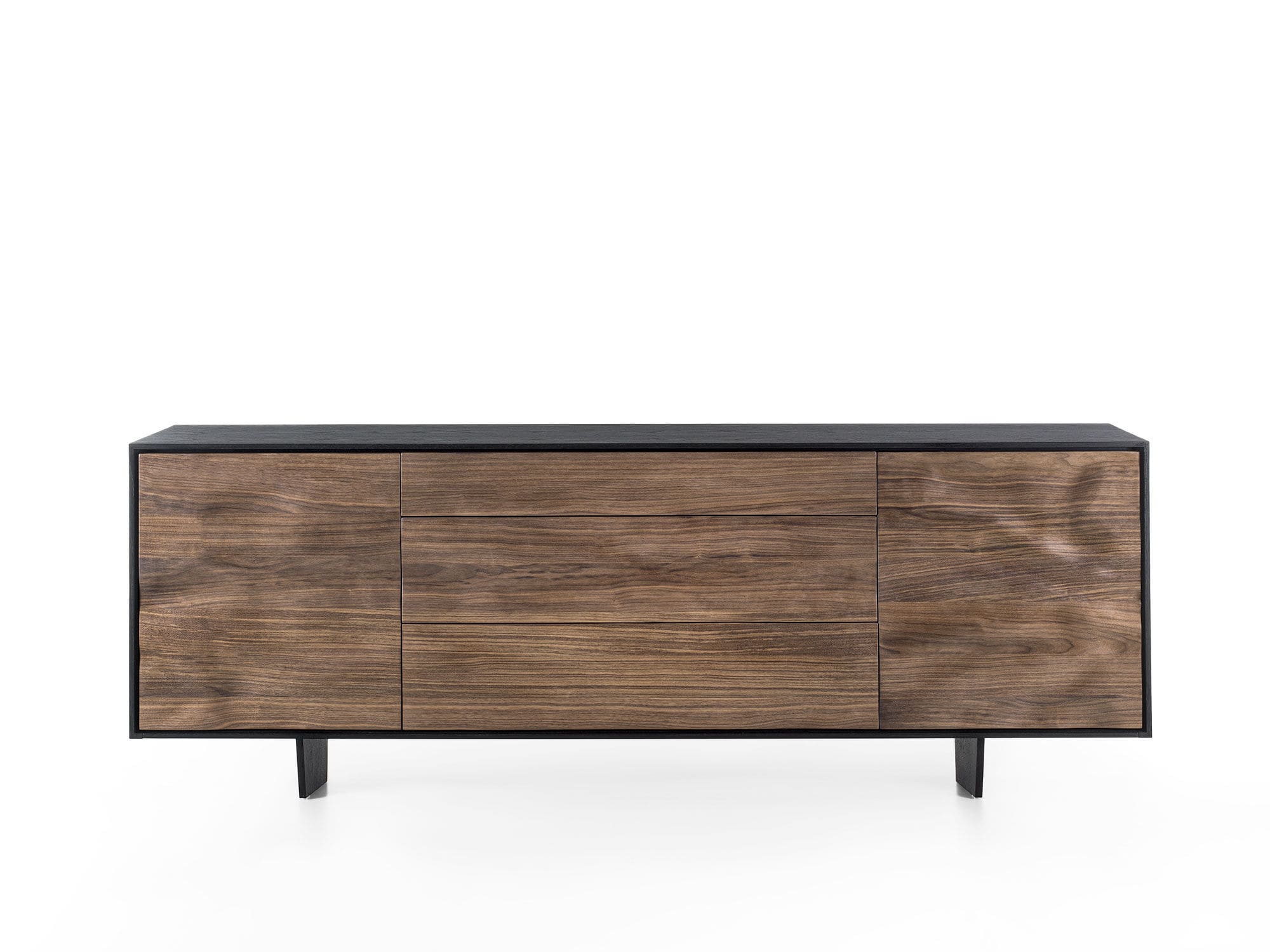 Contemporary sideboard - MOVE LOW - RIVA 1920 - oak / walnut / solid wood