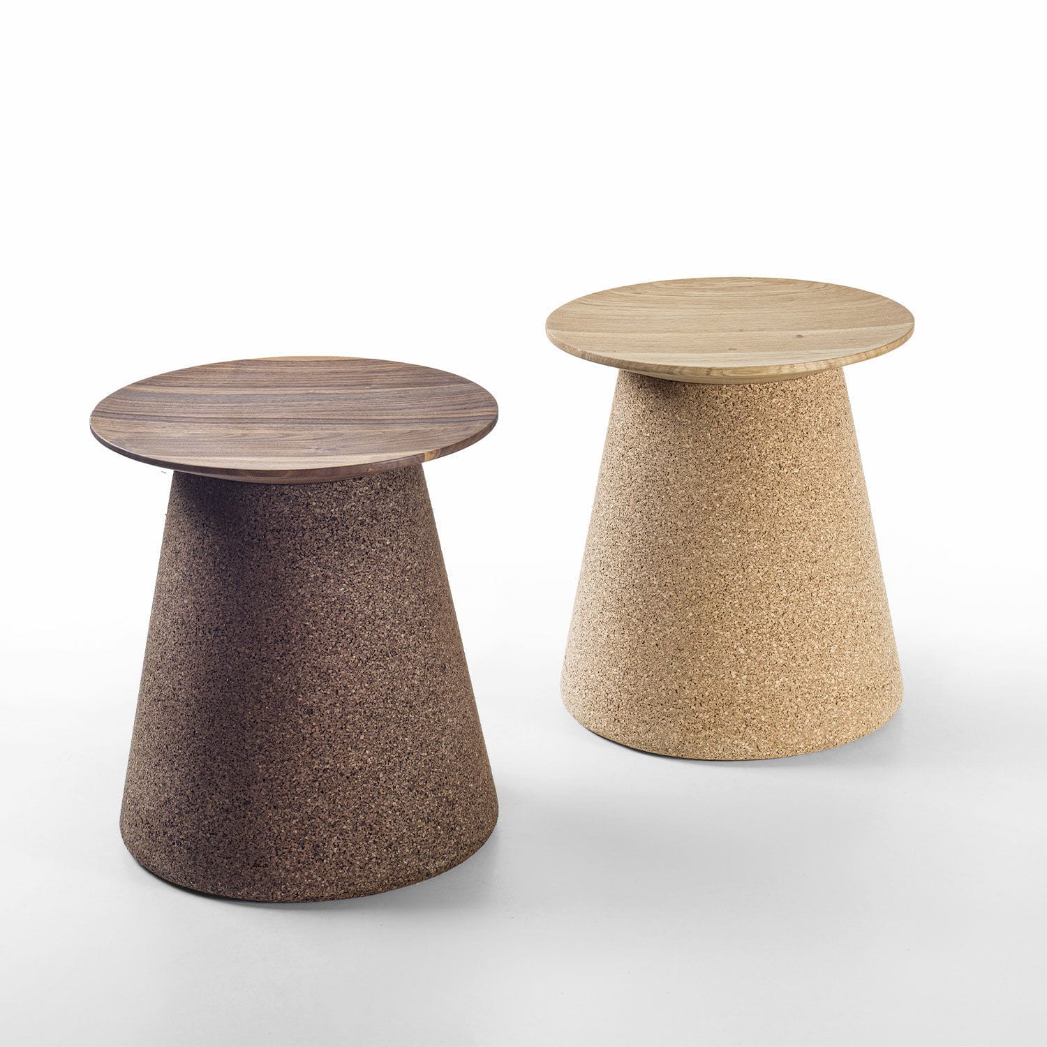 Contemporary stool - TORREWOOD for SUBER - RIVA 1920 - oak / solid wood ...