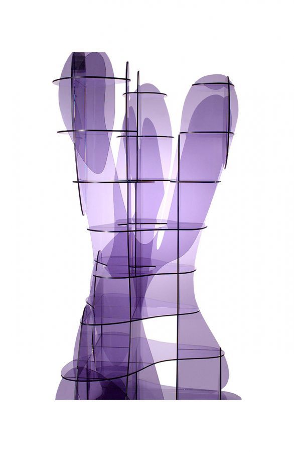 Free-standing bookcase - THREE TWO - Sawaya & Moroni - original design