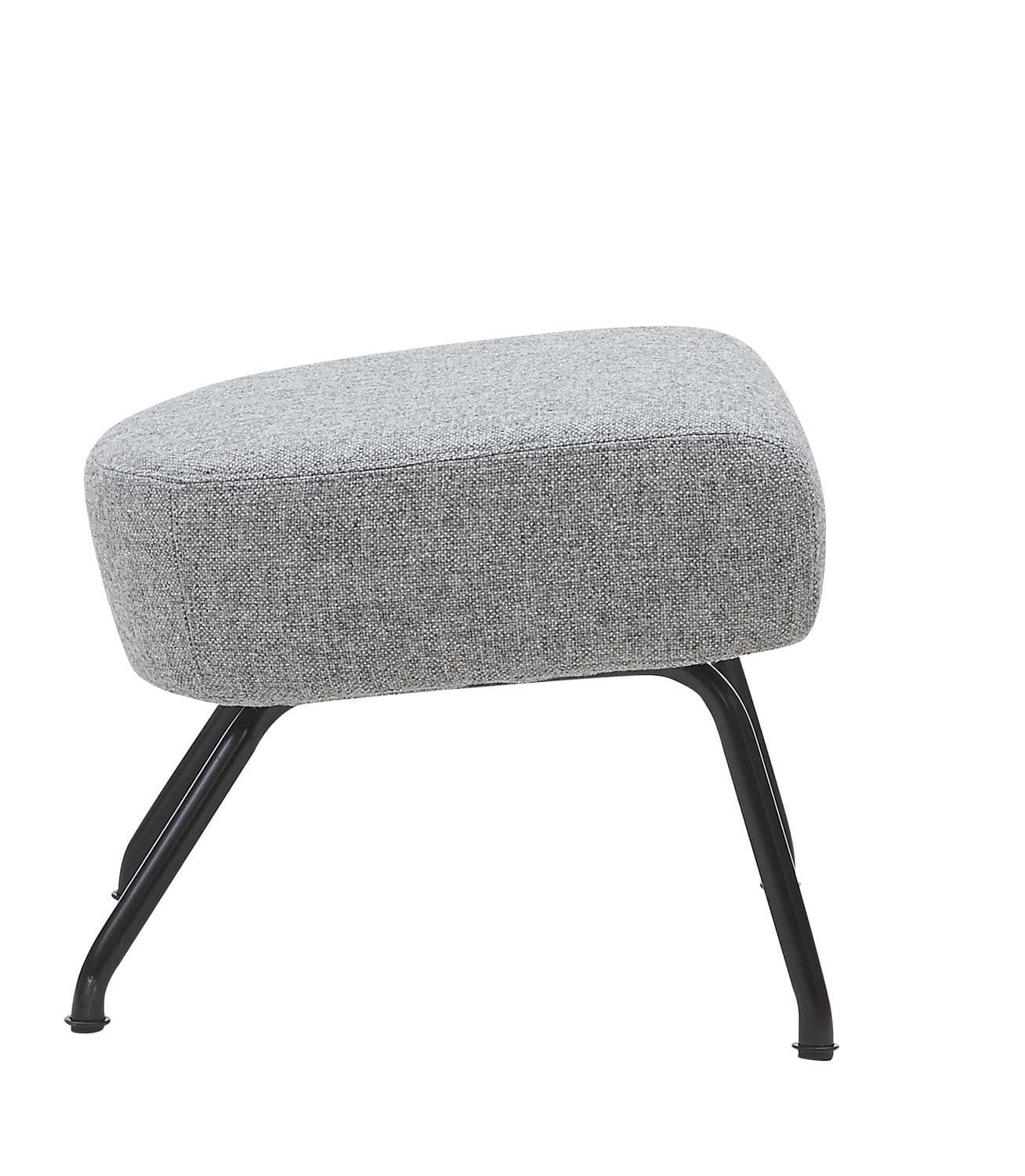 Contemporary footrest - HAVANA - SOFTLINE - fabric / steel / for public ...