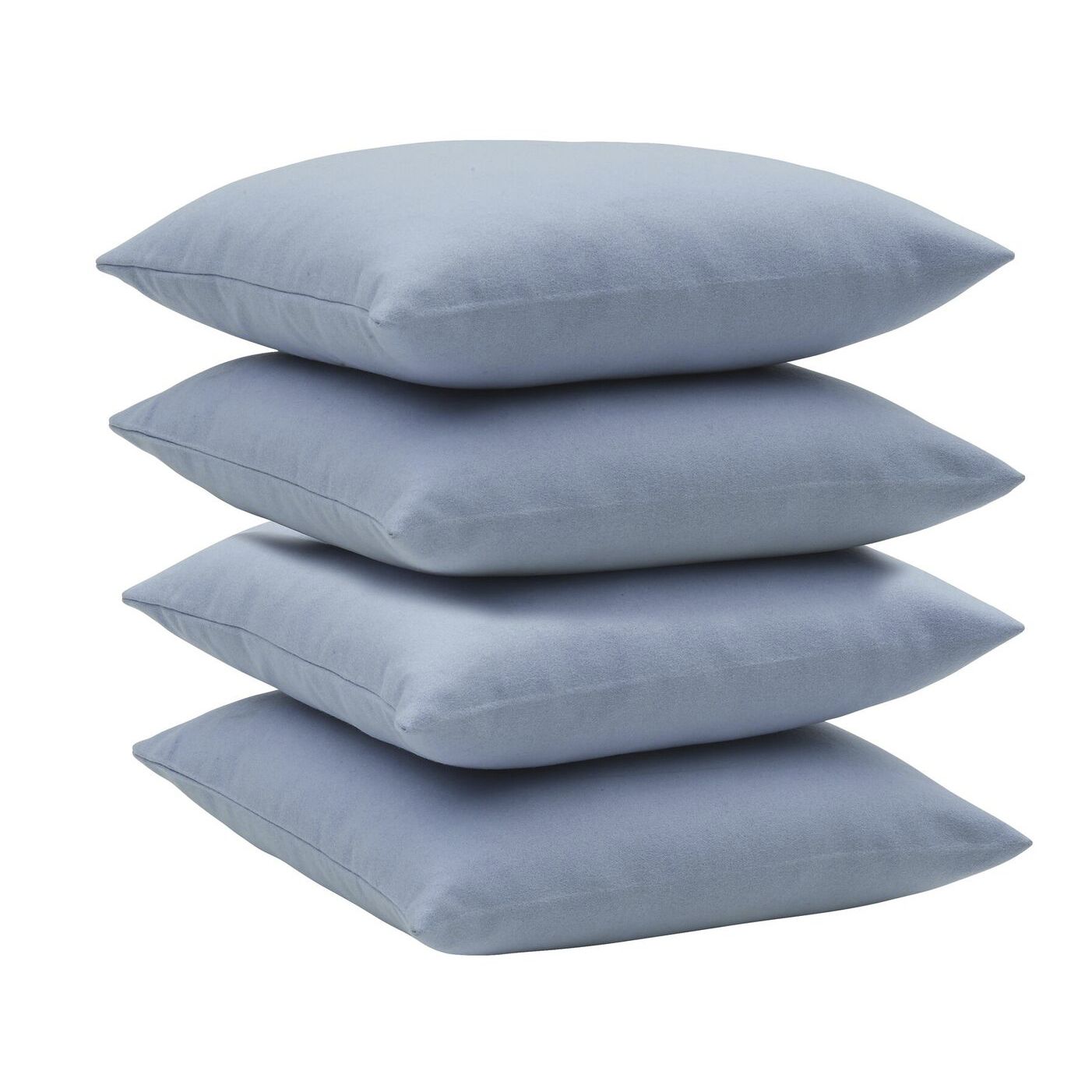 Square cushion - MILAN - SOFTLINE - plain / fabric / customizable