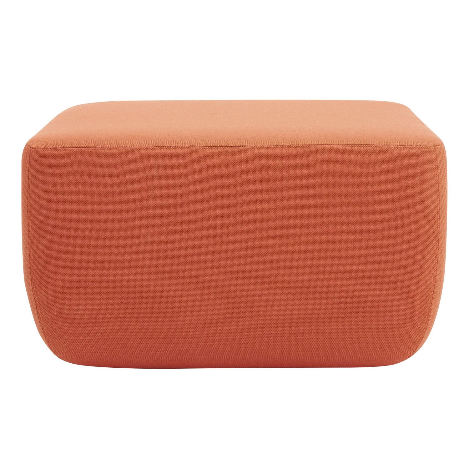 Contemporary pouf - OPERA - SOFTLINE - fabric / square / rectangular