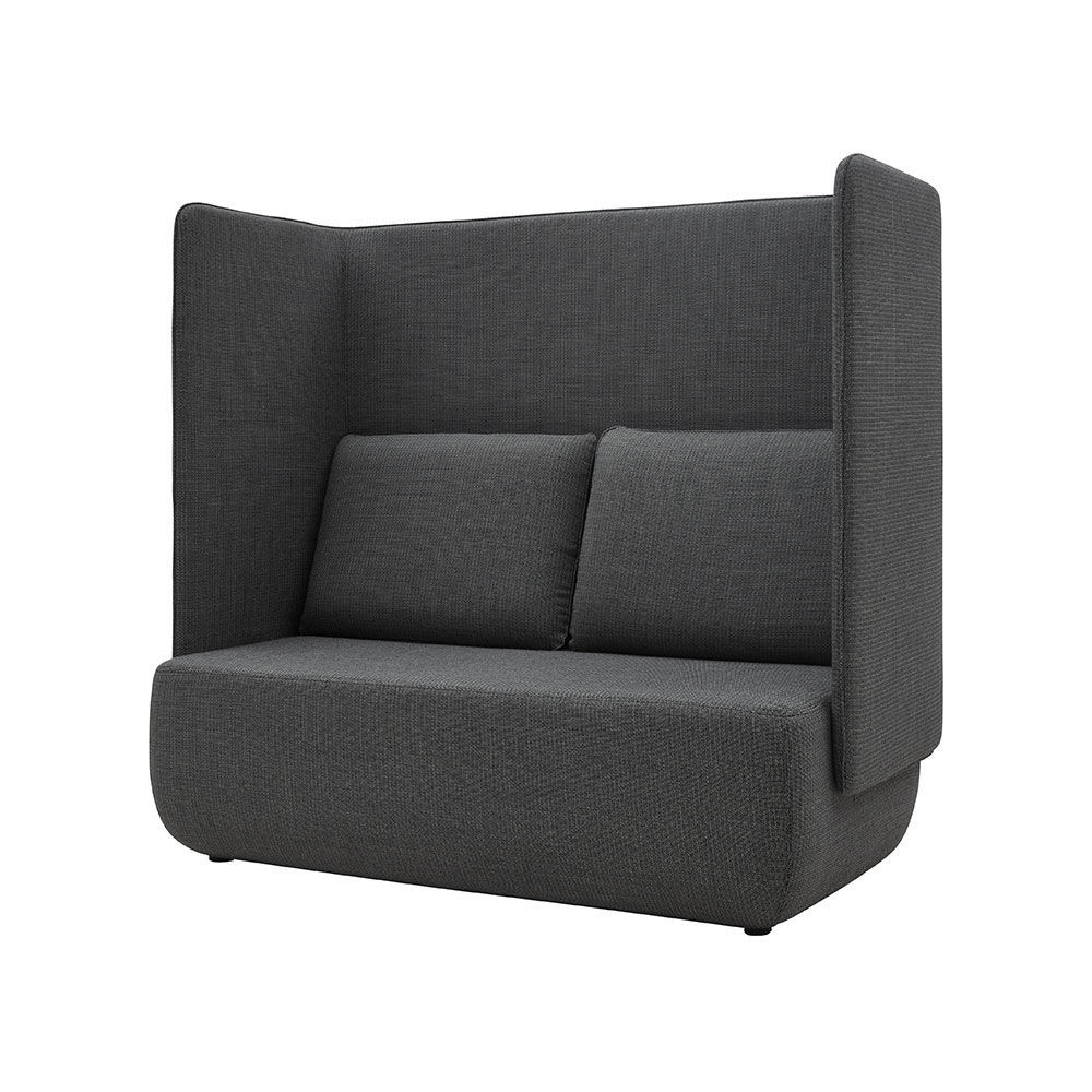 Contemporary sofa - OPERA - SOFTLINE - fabric / with armrests / high-back