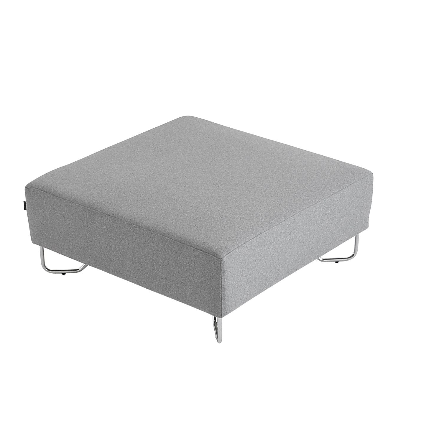 Contemporary ottoman - LOTUS - SOFTLINE - fabric / steel / indoor