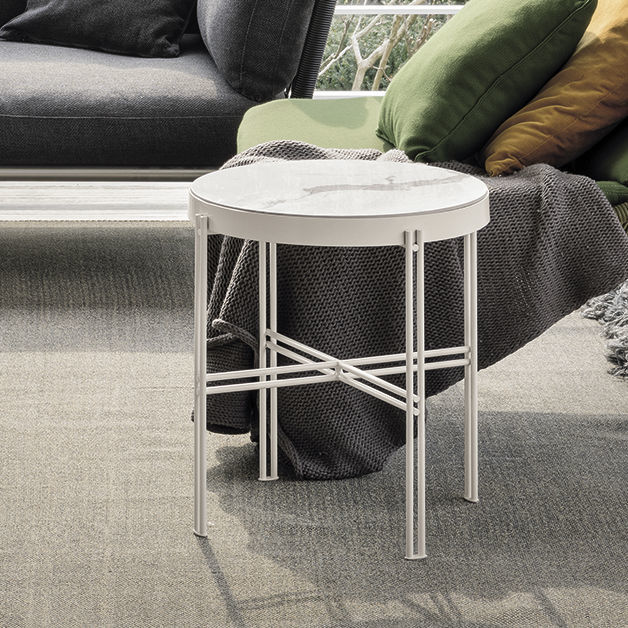 Contemporary side table - TWEET CORNER - Target Point - porcelain ...