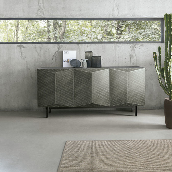 Contemporary sideboard - DALIA 180 - Target Point - metal / laminate ...
