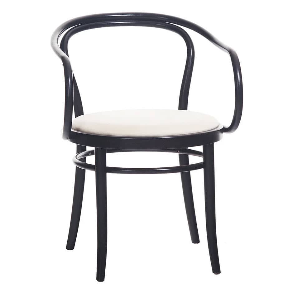 Traditional dining chair - 30 - TON a.s. - indoor / fabric / leather