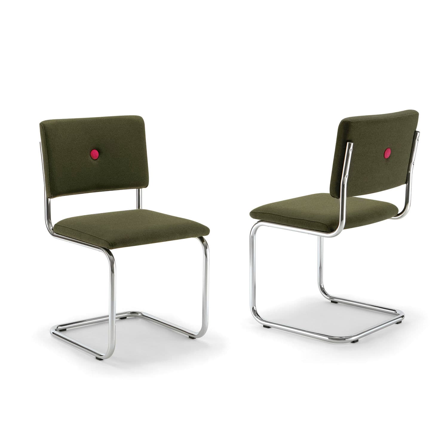 Contemporary visitor chair - CESKA-01 - Torre - indoor / fabric / leather