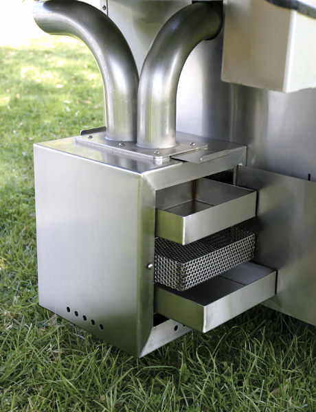 Garden food smoker - KALAMAZOO OUTDOOR GOURMET