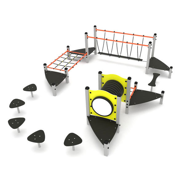 Playground structure - LOOP 4 - Benito - wooden