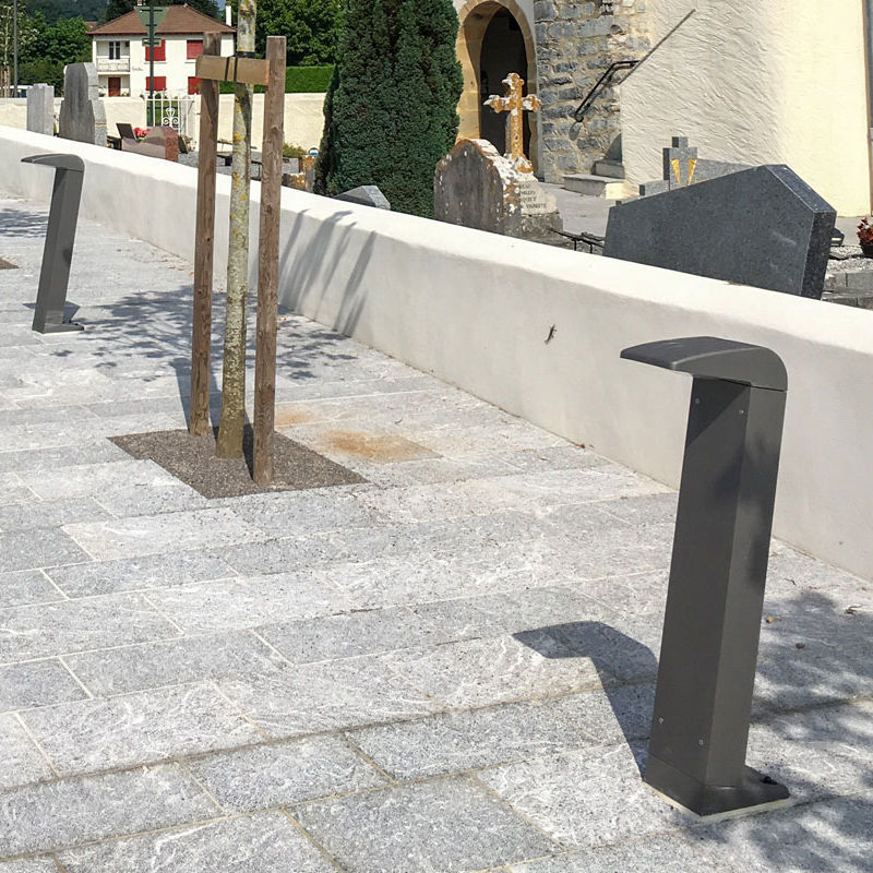 Urban bollard light - Trek - Eclatec - contemporary / polycarbonate ...