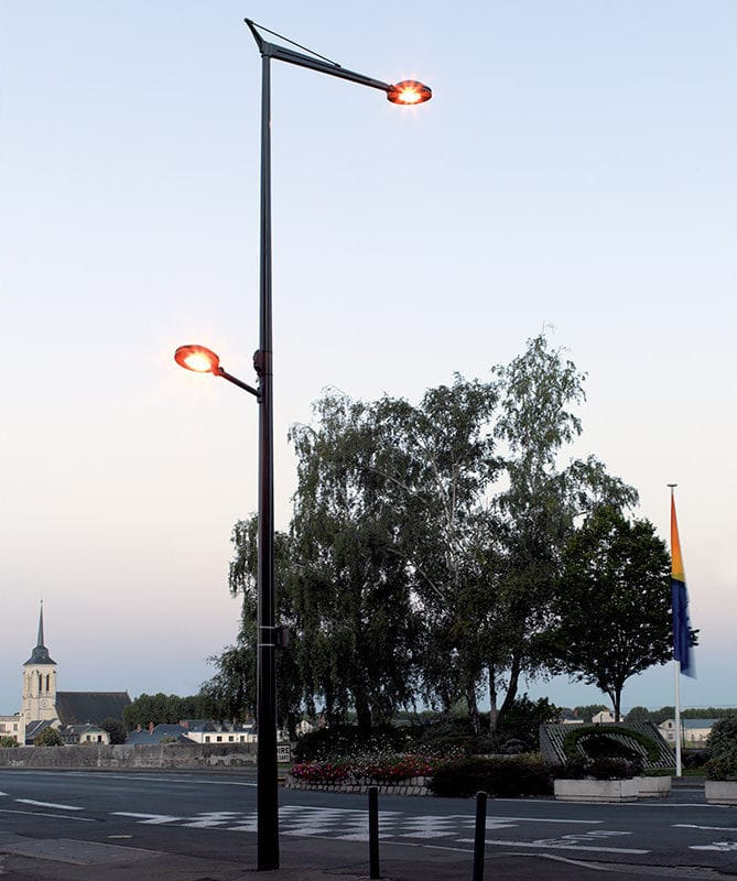 Aluminum lamp post arm - Accord - Eclatec
