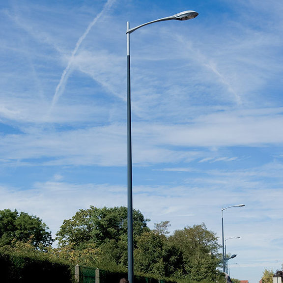 Aluminum lamp post arm - Cliptown - Eclatec - steel