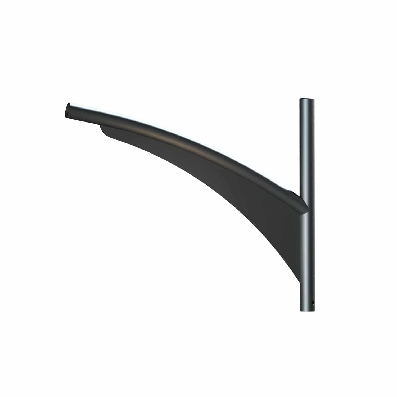 Steel lamp post arm - Delphi - Eclatec