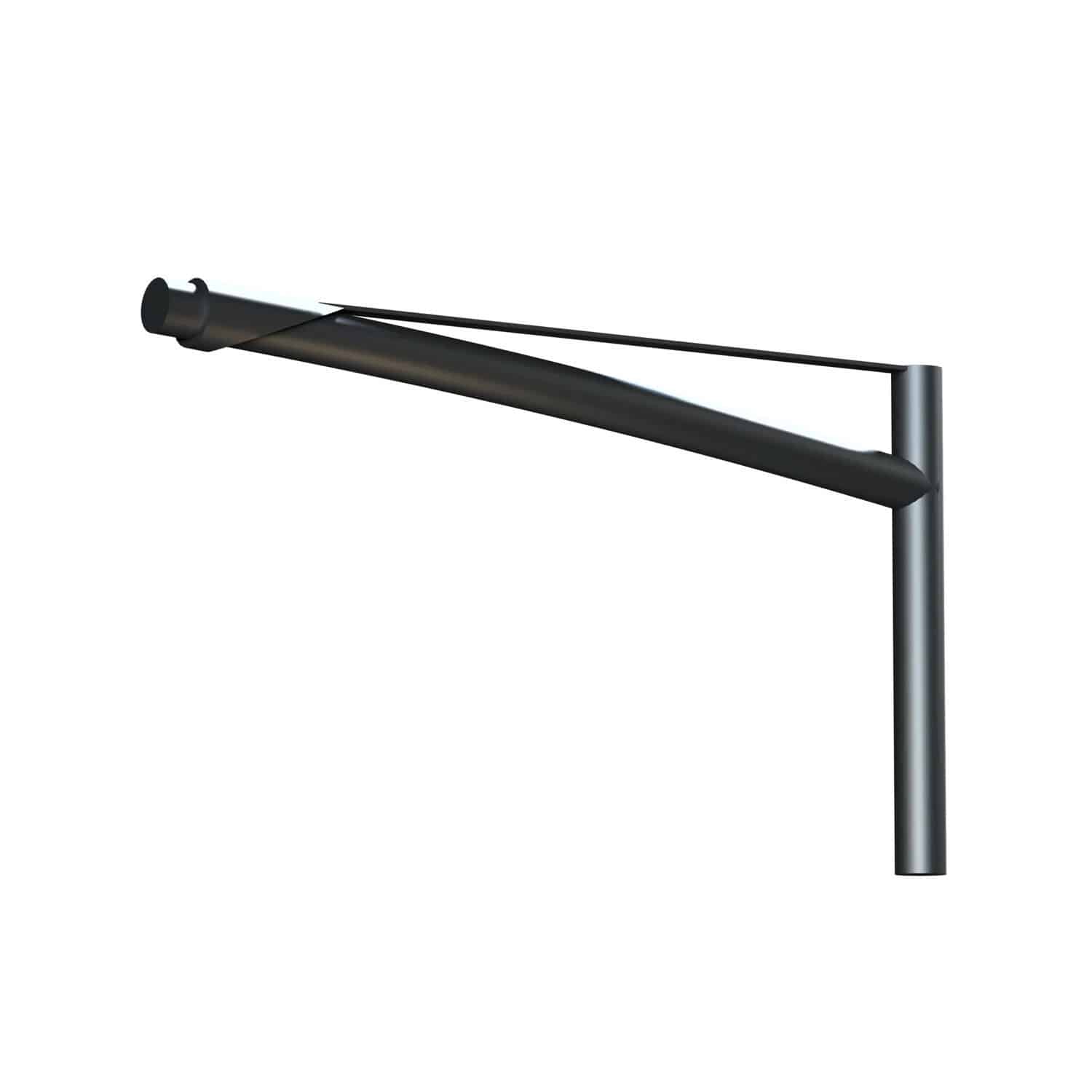 Steel lamp post arm - Stelio - Eclatec