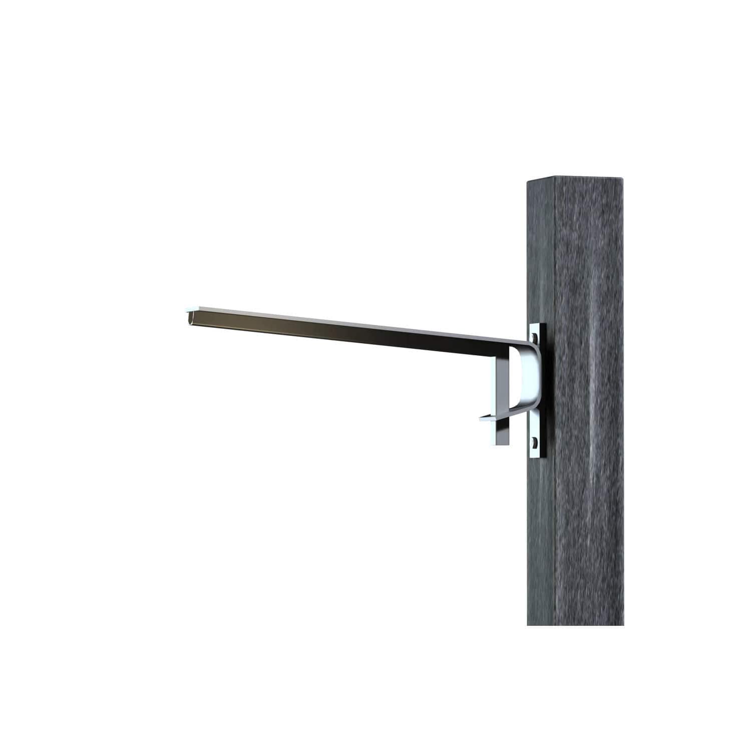 Galvanised steel lamp post arm - Prefix - Eclatec