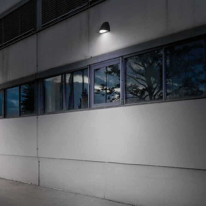 Contemporary wall light - PIAZZA II - Thorn Europhane - outdoor ...