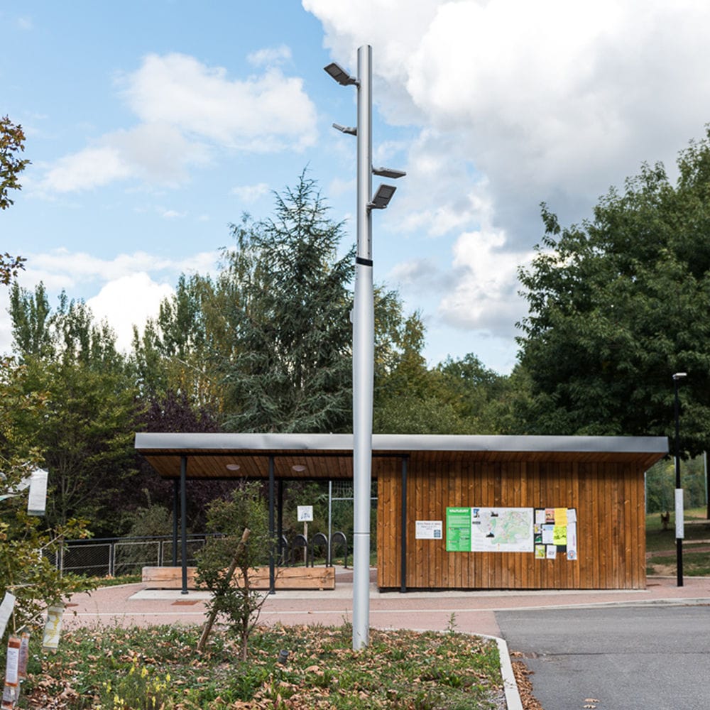 Urban lamp post - FLOW & FLOW Slim - Valmont France - original design ...