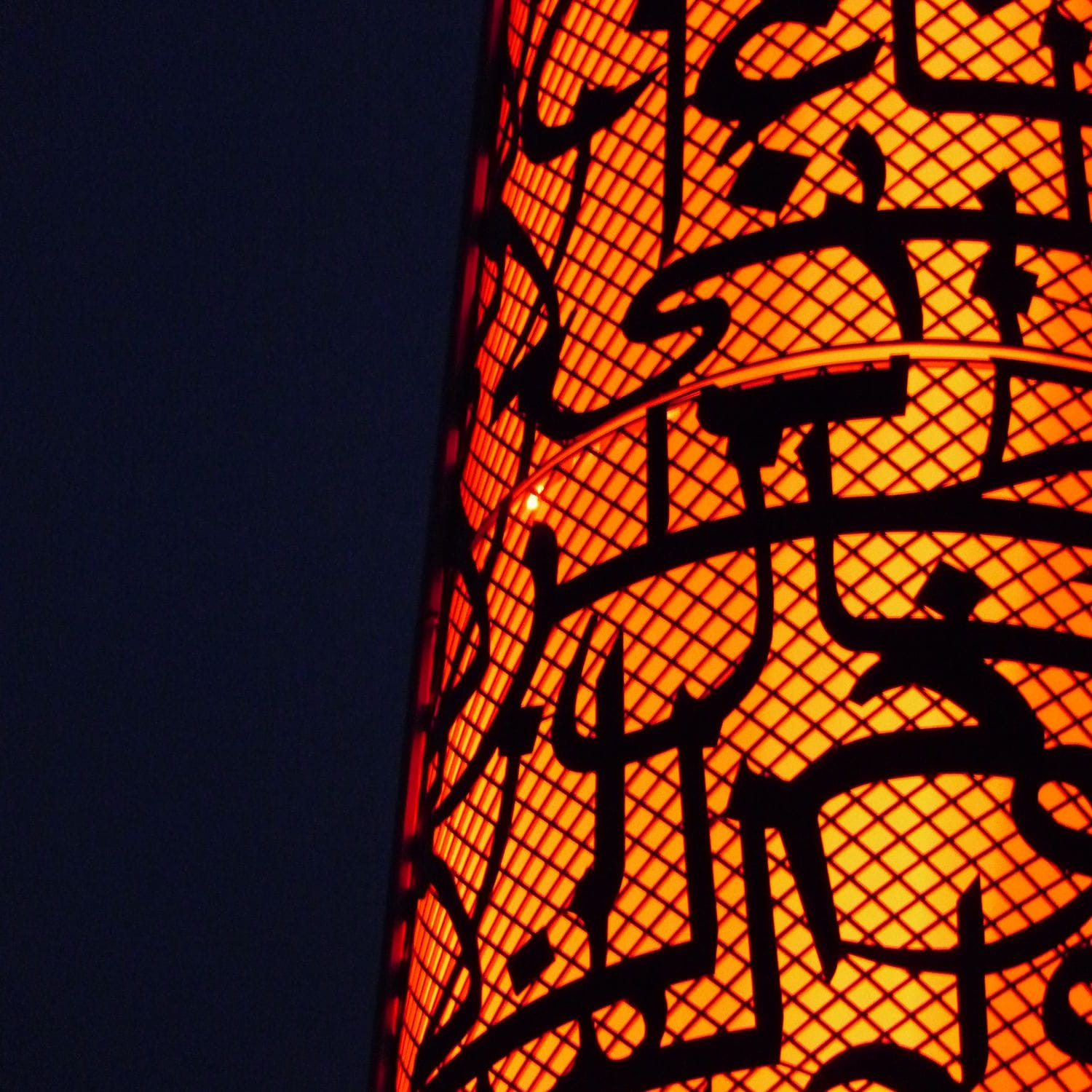 Original design light column - Valmont France - steel / RGBW LED / outdoor