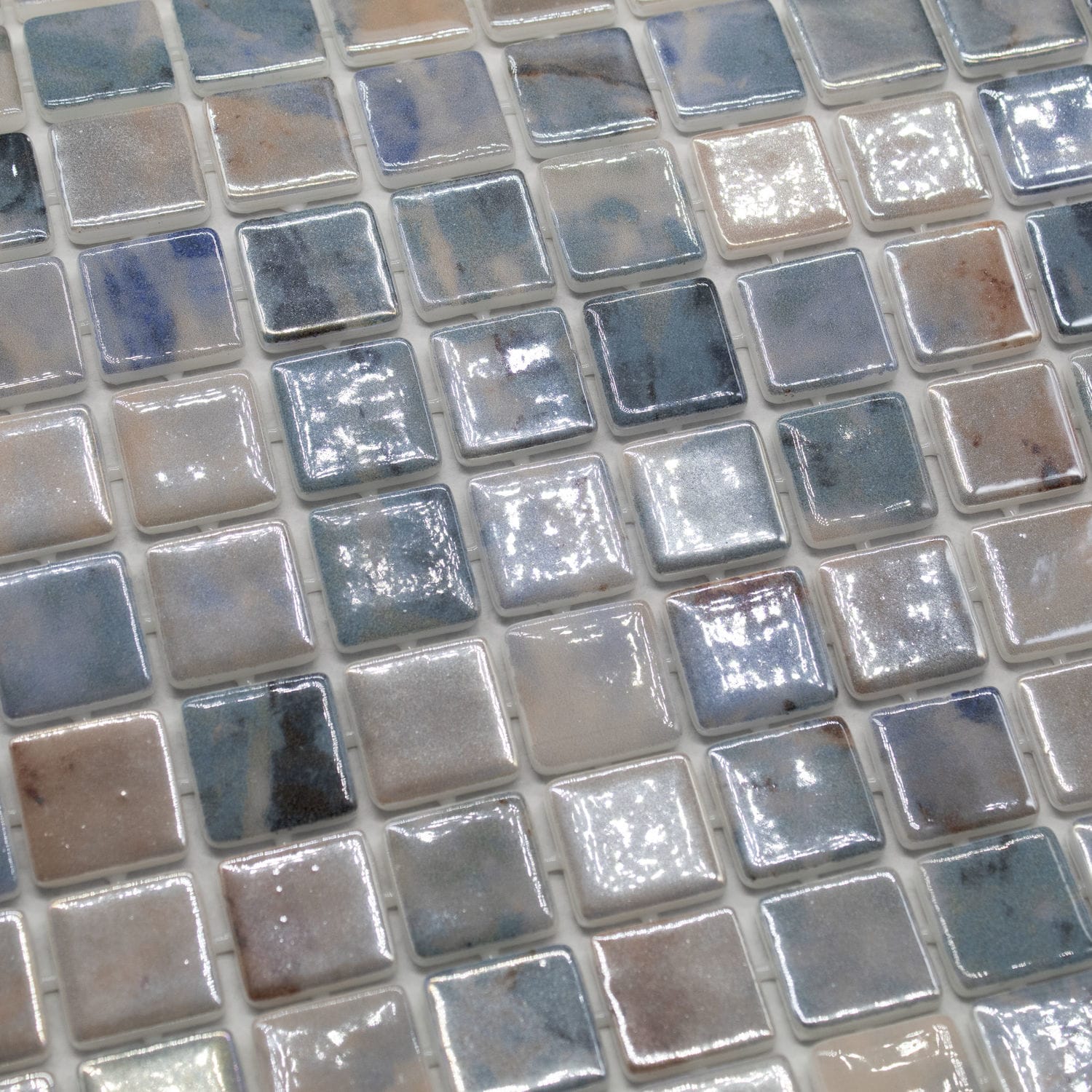 Glass mosaic tile - LM-05 FLAMINGO - REVIGLASS,S.A. - textured / smooth ...