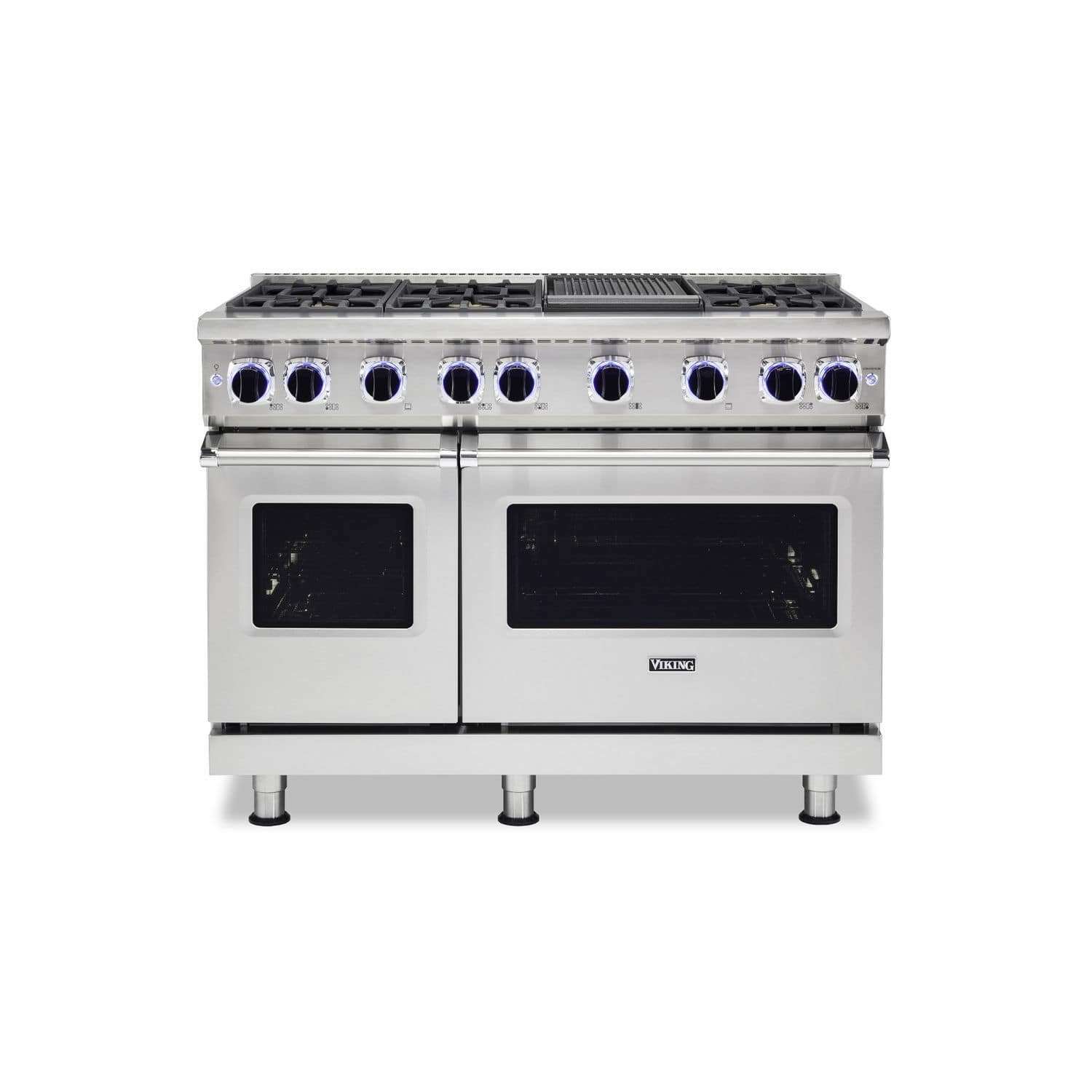 Gas range cooker - 7 VGR7482 - VIKING - 6 burner / 8 burner / 2 oven