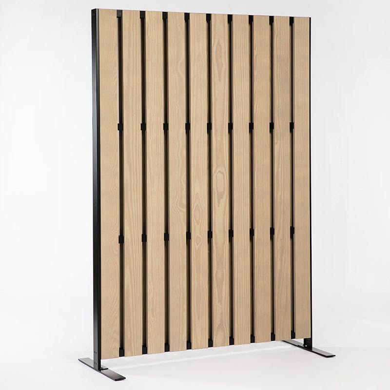 Removable partition - LINEA SPACE 9.2.3 OPENWORK - LAUDESCHER - wooden ...