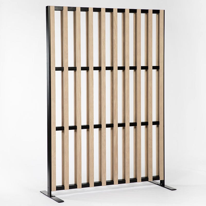 Removable partition - LINEA SPACE 4.2.8 OPENWORK - LAUDESCHER - wooden ...