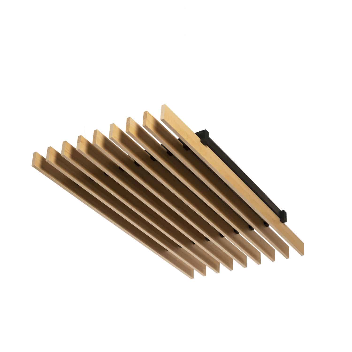 Hanging acoustic panel - CANOPEA FRAME - LAUDESCHER - for ceiling ...