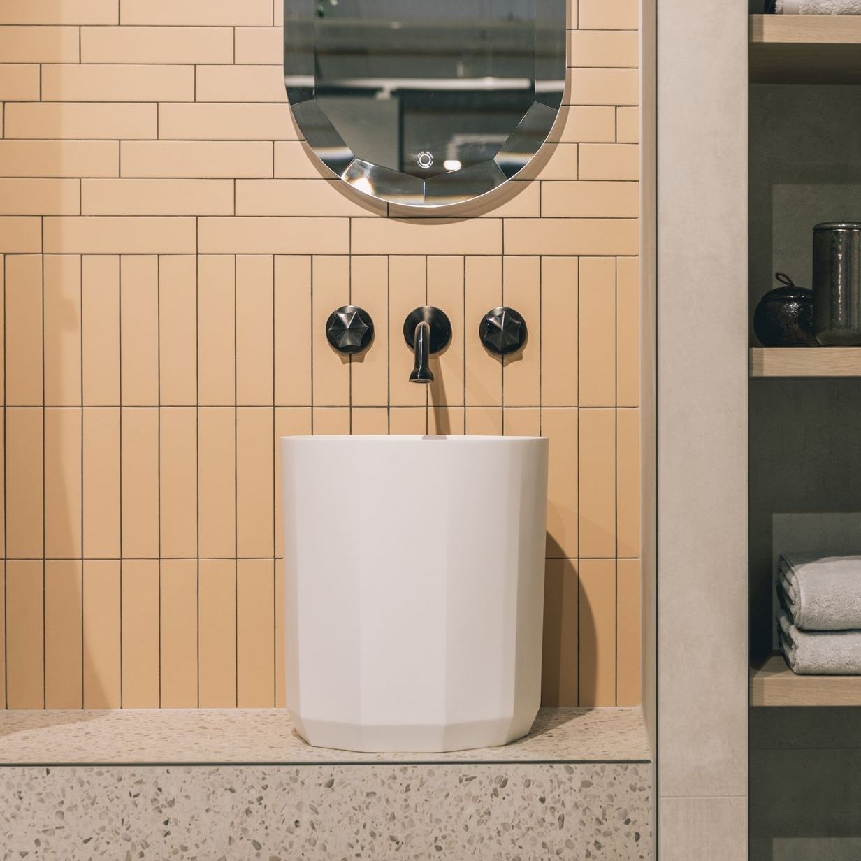 Countertop washbasin - BLOOM - Condor - Solid Surface / matte finish ...